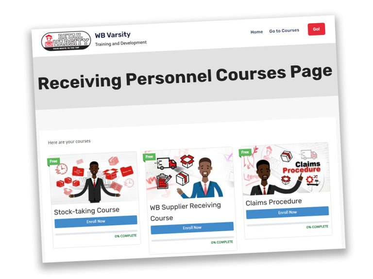 WB Varsity – Training and Development